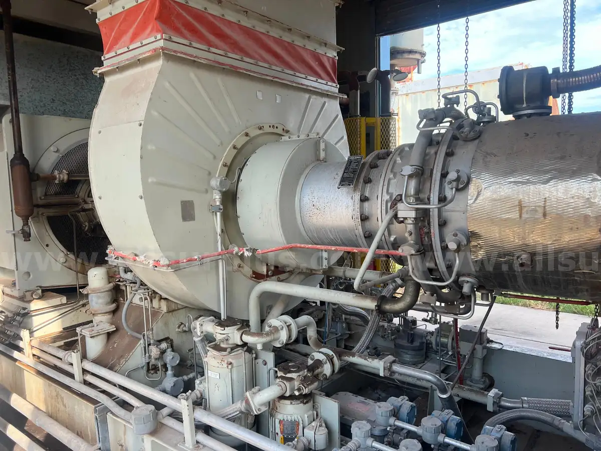Turbine, Solar Turbine Centaur 40, 3500 KW, 4375 kVA, W/ Building ...