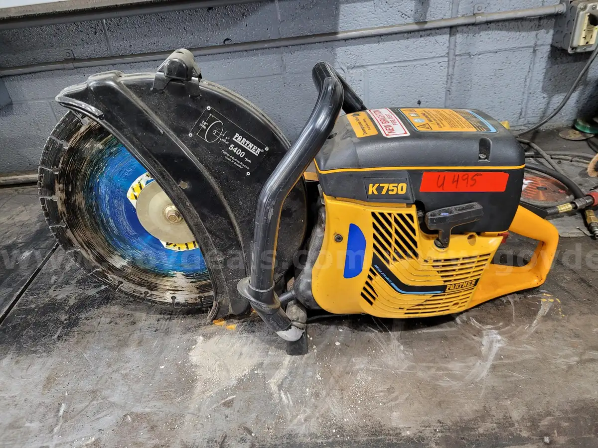 Partner k750 concrete 14"saw | AllSurplus