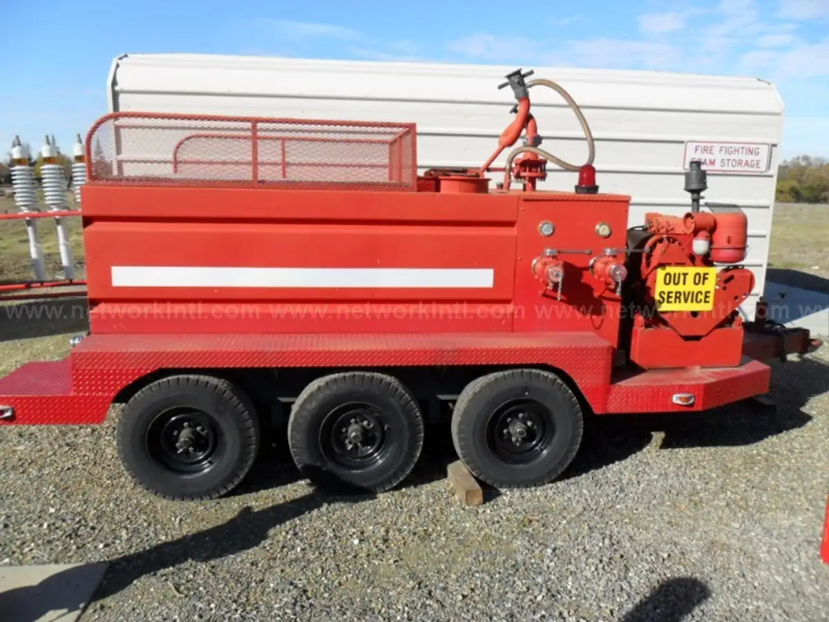 FIRE FOAM TRAILER | AllSurplus