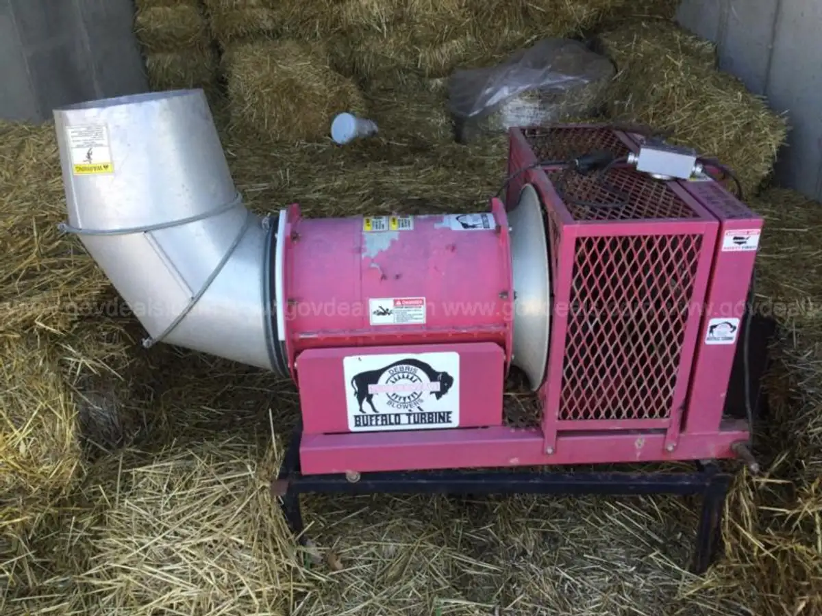 BUFFALO HURRICANE PTO DRIVEN TRACTOR MOUNT DEBRIS BLOWER | AllSurplus