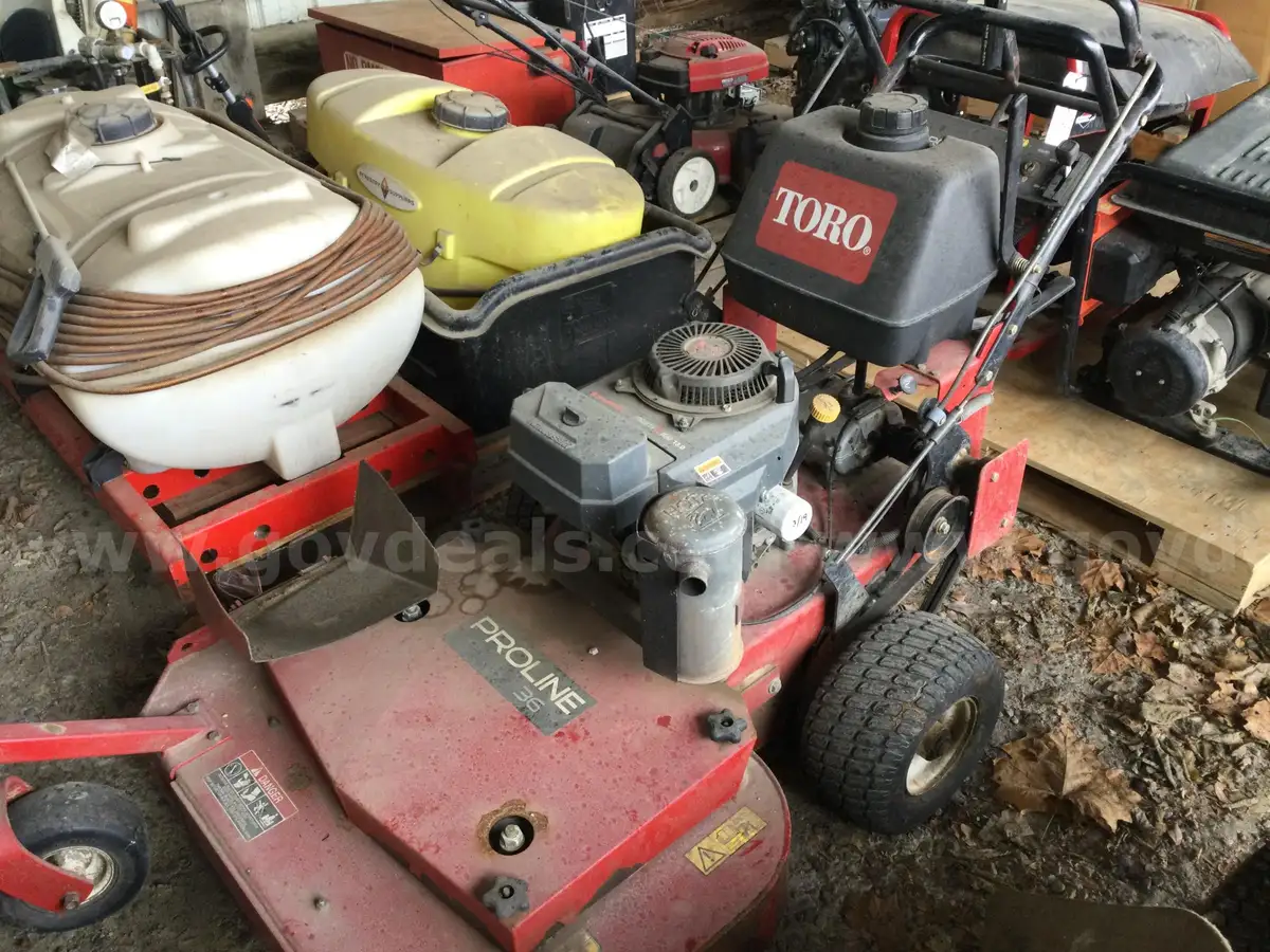 TORO PROLINE 36" SELF PROPELLED MOWER | AllSurplus