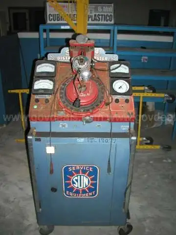 SUN 504 DISTRIBUTOR TESTER MACHINE W/ CABINET | GovDeals