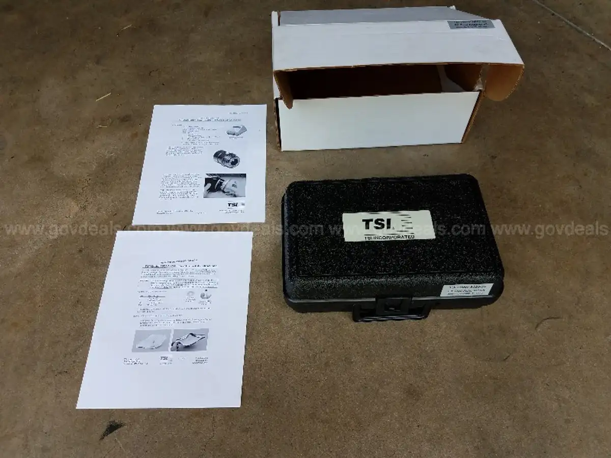 TSI Fit Test Adapter Kits, Scott Full-Face, Model 8025-20, Qty 2 | GovDeals
