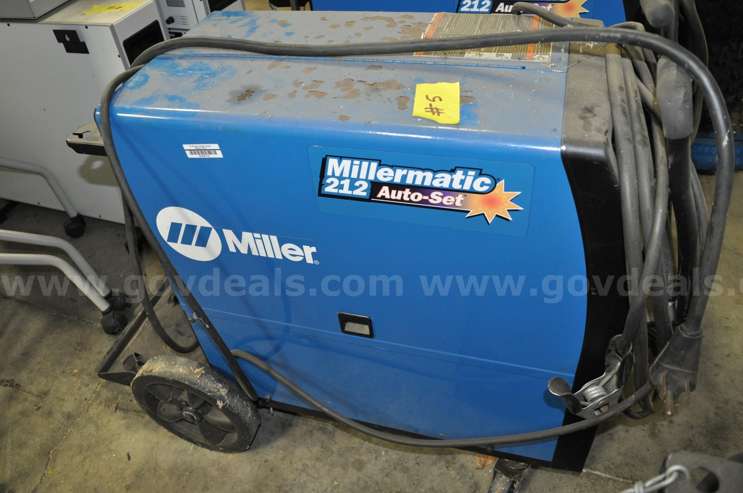 Millermatic 212 autoset store