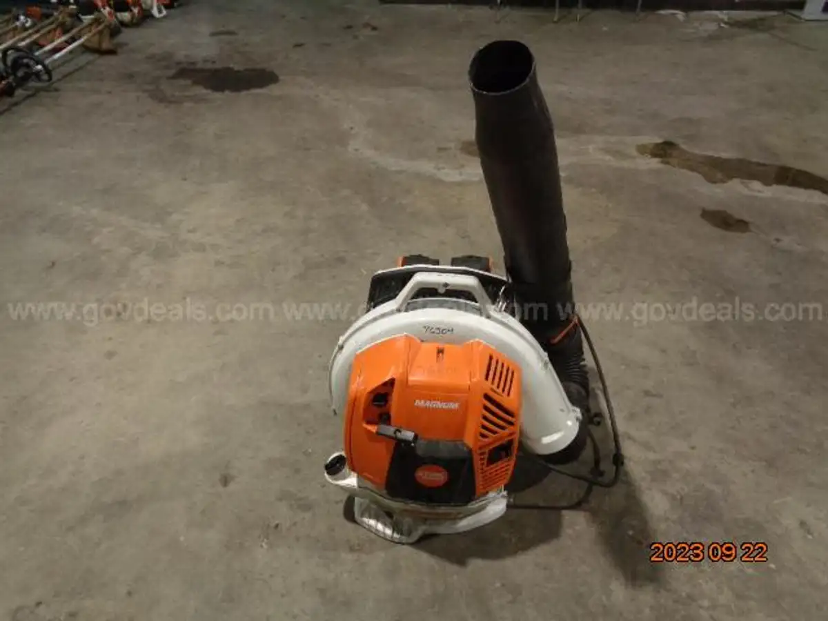 2021 ORANGE STIHL MAGNUM BR800x BACKPACK BLOWER -WORKS | AllSurplus