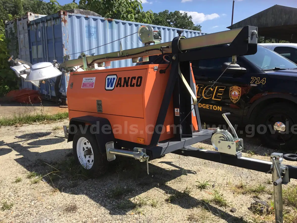 2013 WANCO LIGHT TOWER TRAILER | AllSurplus