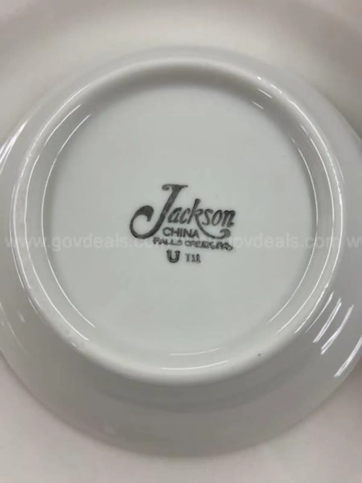 JACKSON CHINA DINNERWARE | GovDeals