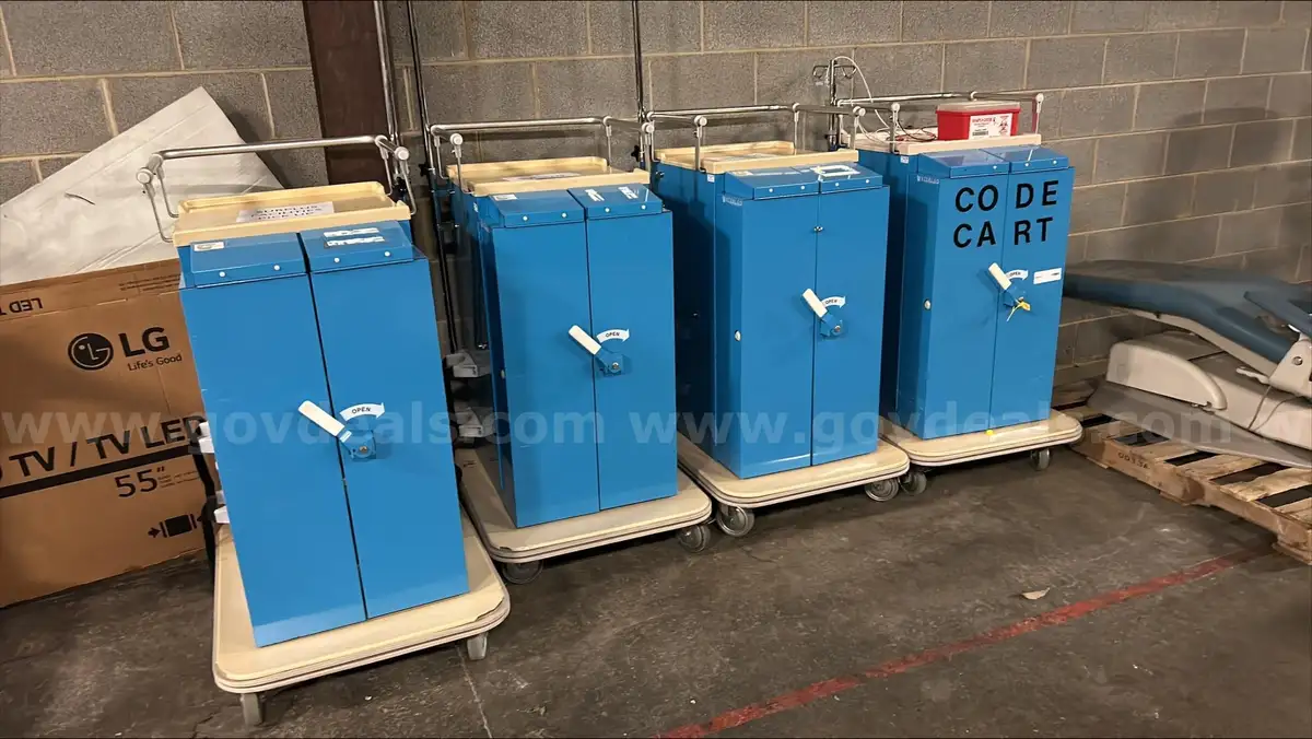 Code Carts Set of 4 | AllSurplus