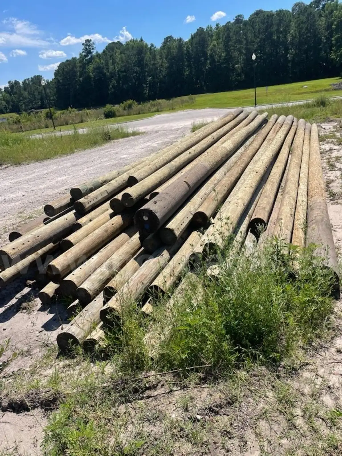 20 40' Used Utility Poles | AllSurplus