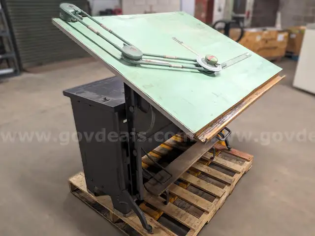 Hamilton Drafting Table | AllSurplus