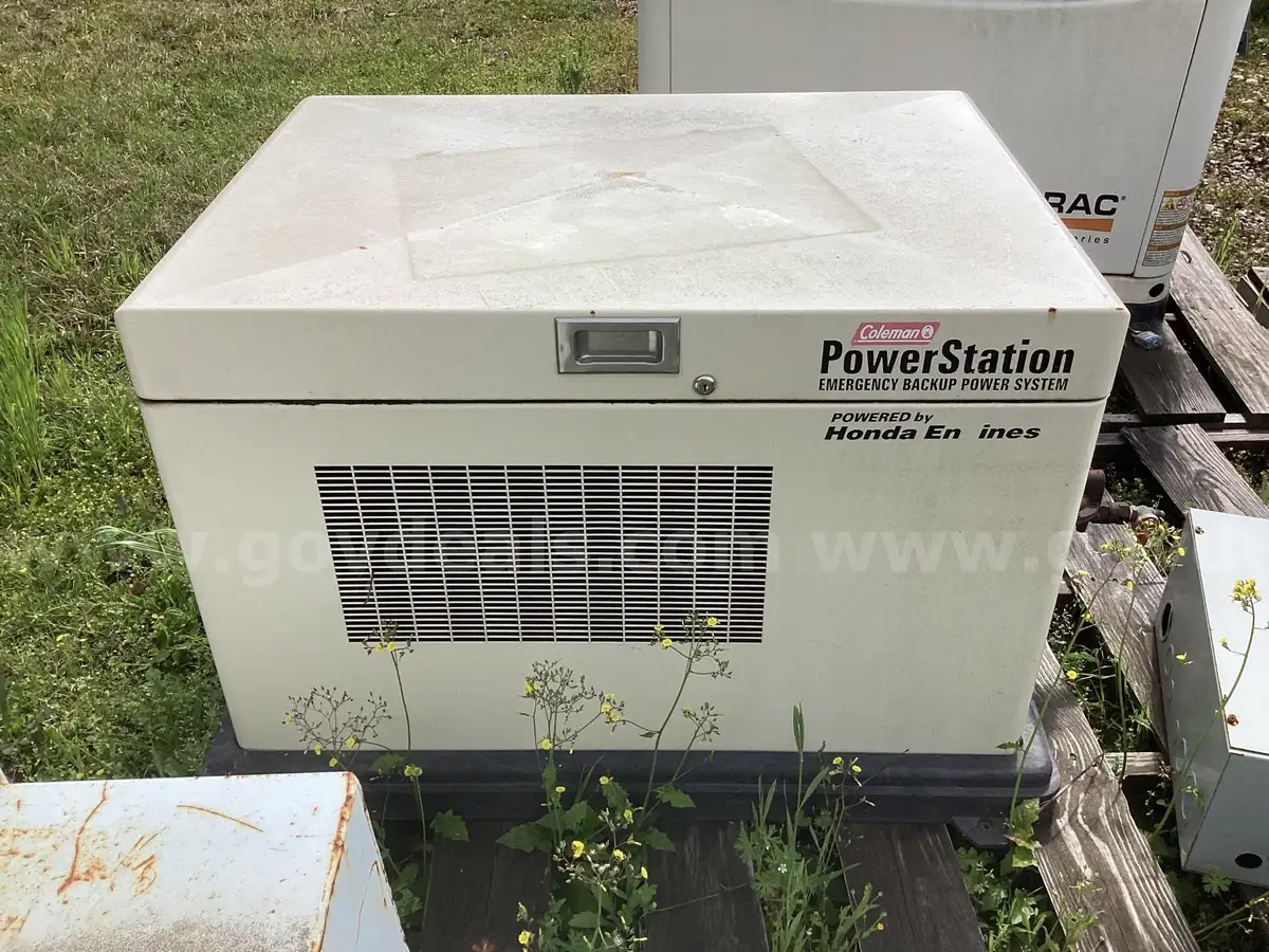 1 Colman Generator, 2 Generac Generators | AllSurplus