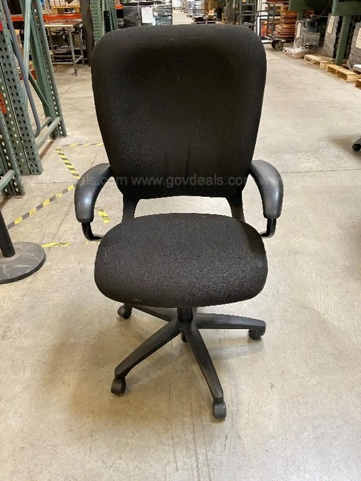 BUY NOW Black Hon Company Office Chair | GovDeals