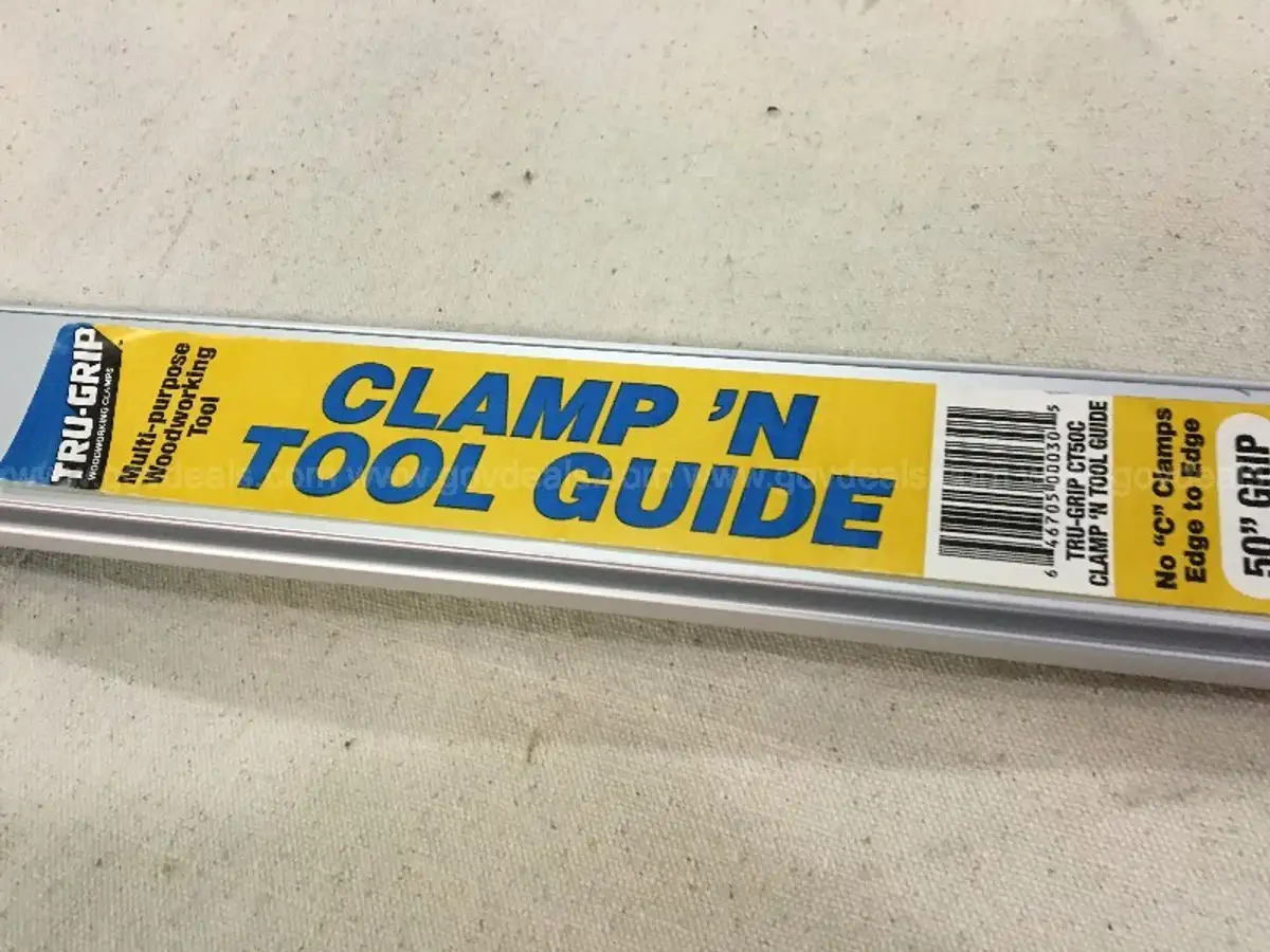 TRU - GRIP CLAMP 'N TOOL GUIDE 50" GRIP | GovDeals