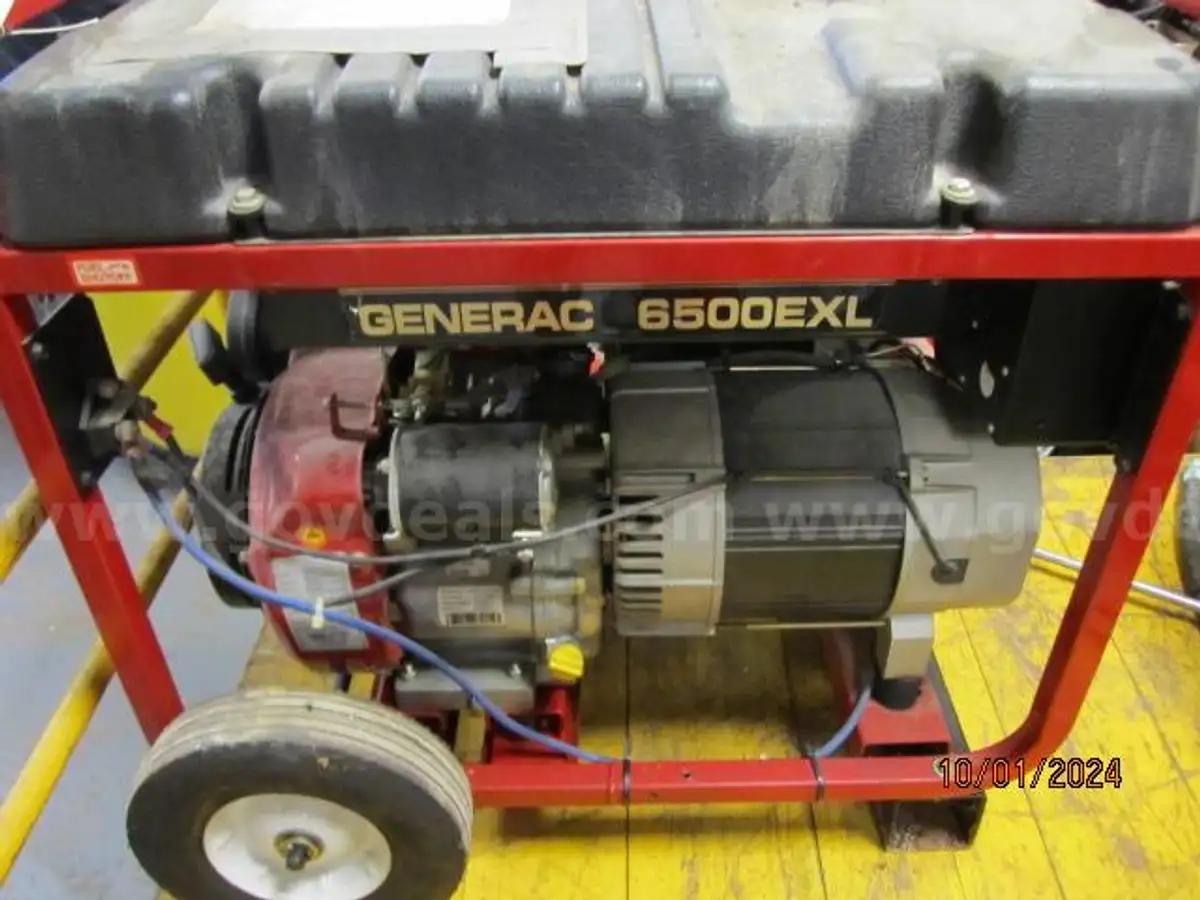 Generac 6500 exl Generator | AllSurplus