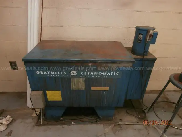 GrayMills Clean-O-Matic Parts Washer | GovDeals