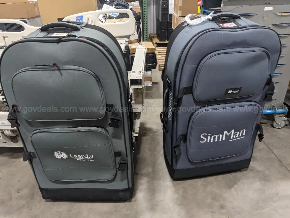 Laerdal 212-00050 Sim Man 3G Full Body Nursing Training Simulator ...