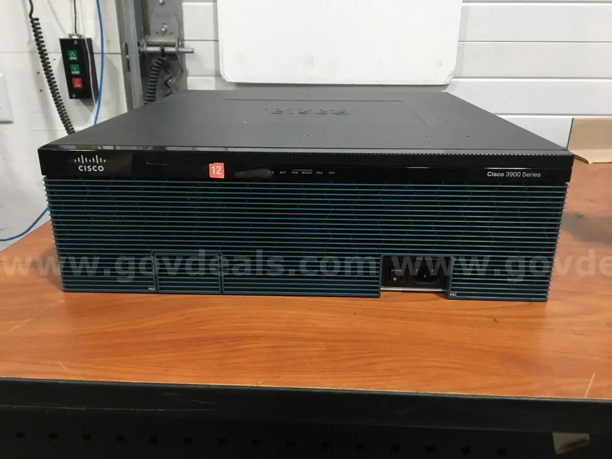 Cisco 3900 Series CISCO3925 Gigabit Integrated Service Router | AllSurplus
