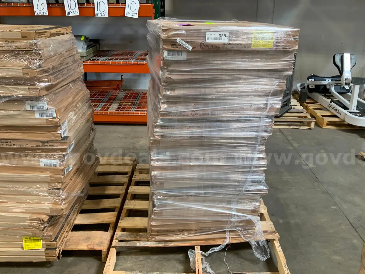 30 Box's (100 each) Whitney Biohazard Bench-Top Keeper Large | GovDeals