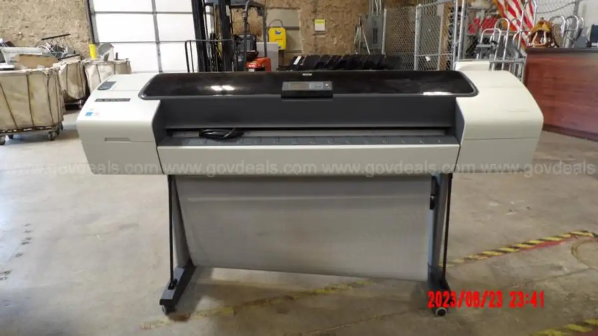 HP Plotter Designjet T1100PS | AllSurplus
