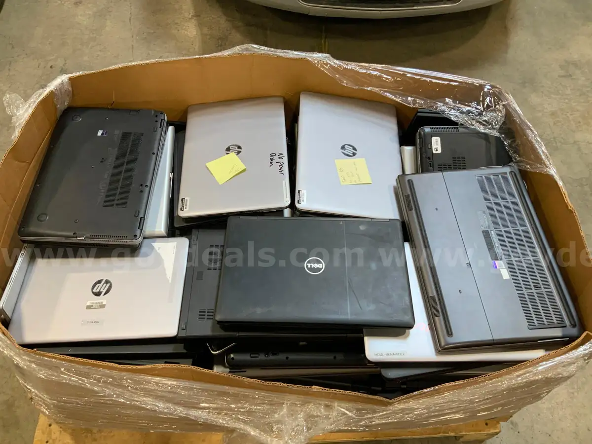 Broken and damaged laptops | AllSurplus