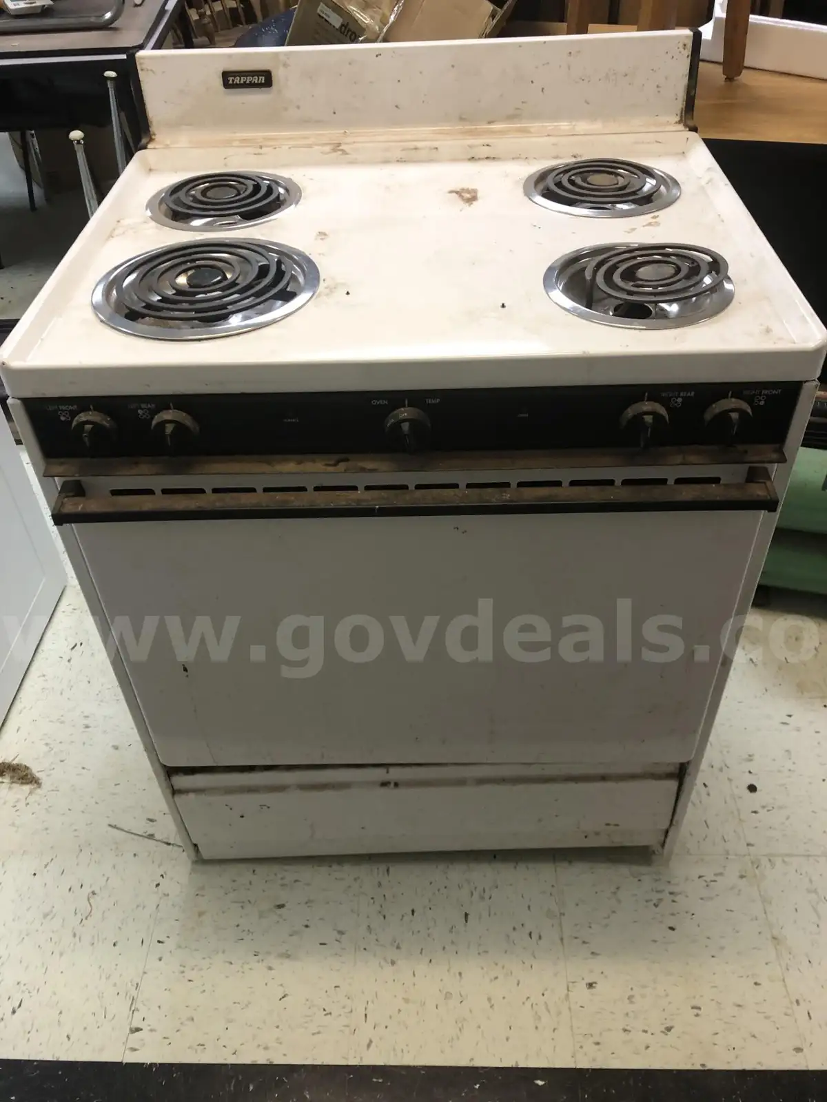 Tappan Electric Stove | GovDeals