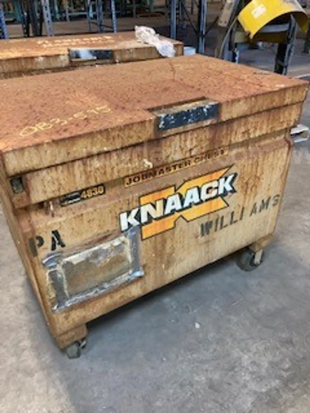 Lot of (2) Knaack Job Master Chests | GovDeals