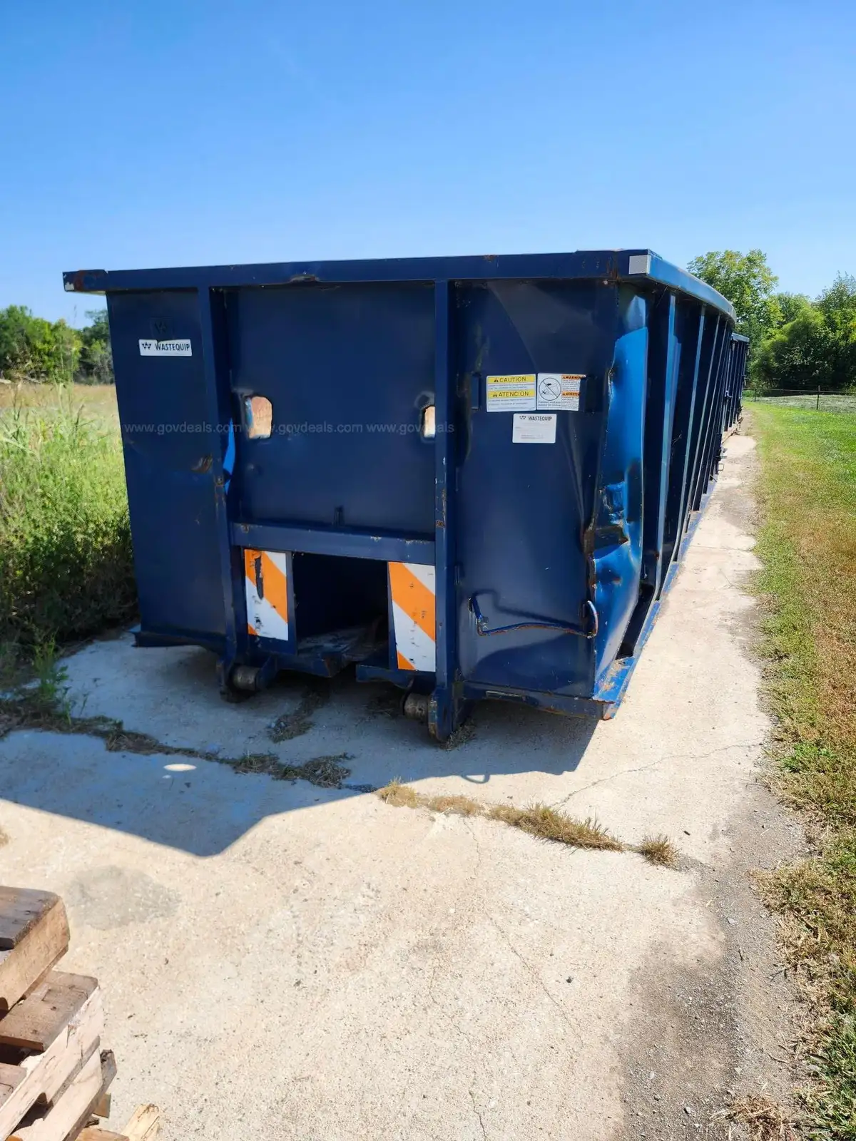 30-Yard Roll-off Container | AllSurplus