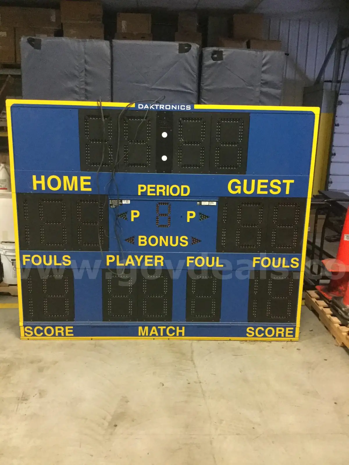 Daktronics Athletic Scoreboards | AllSurplus