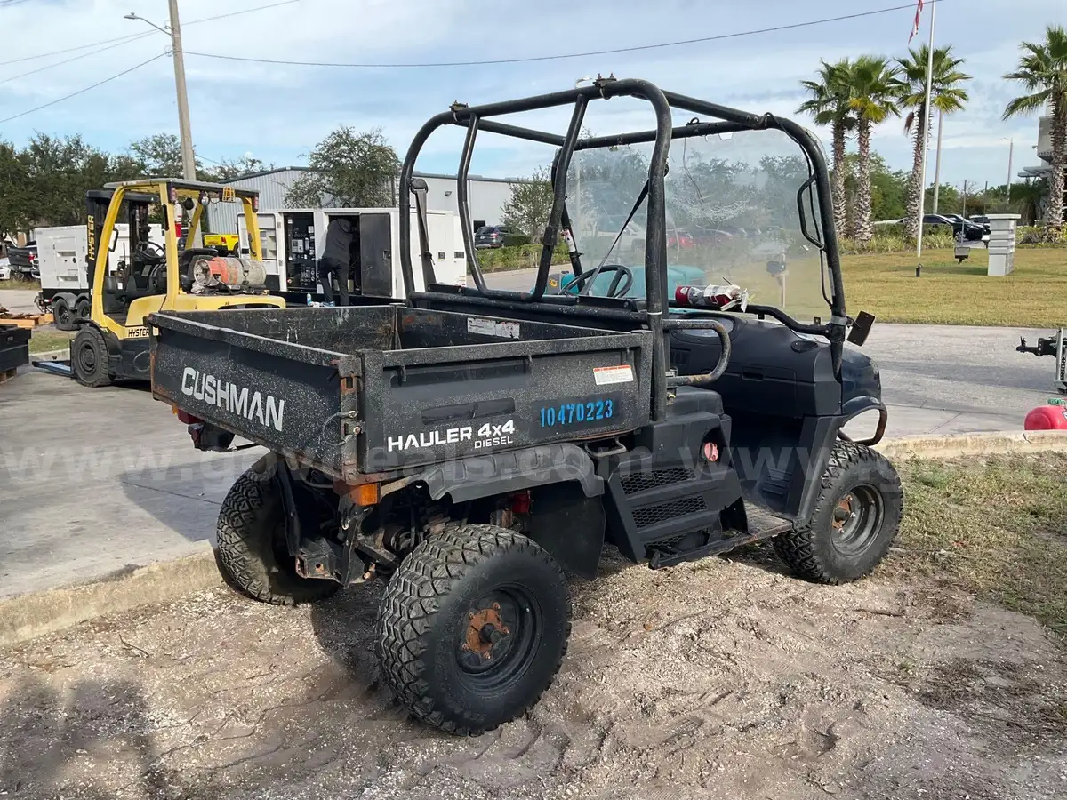 CUSHMAN HAULER 4x4 ATV, DIESEL | GovDeals