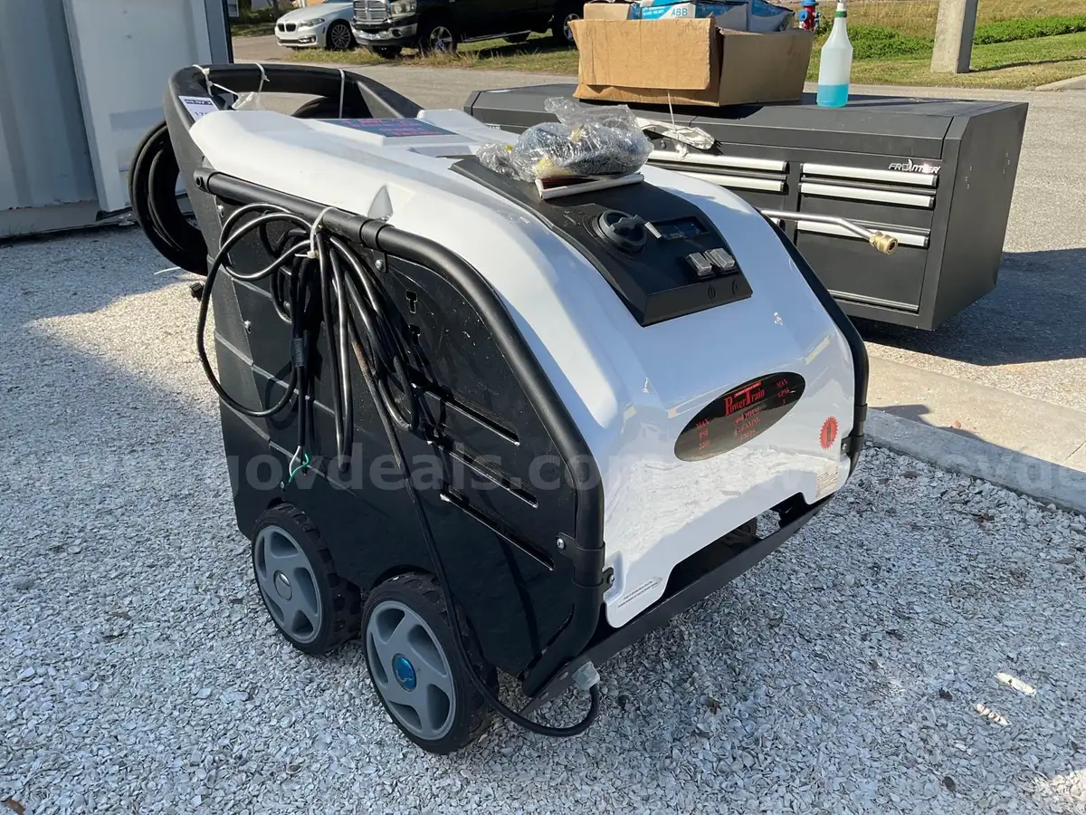 UNUSED POWERTRAIN HOT WATER PRESSURE WASHER MODEL PT-2203HW | GovDeals
