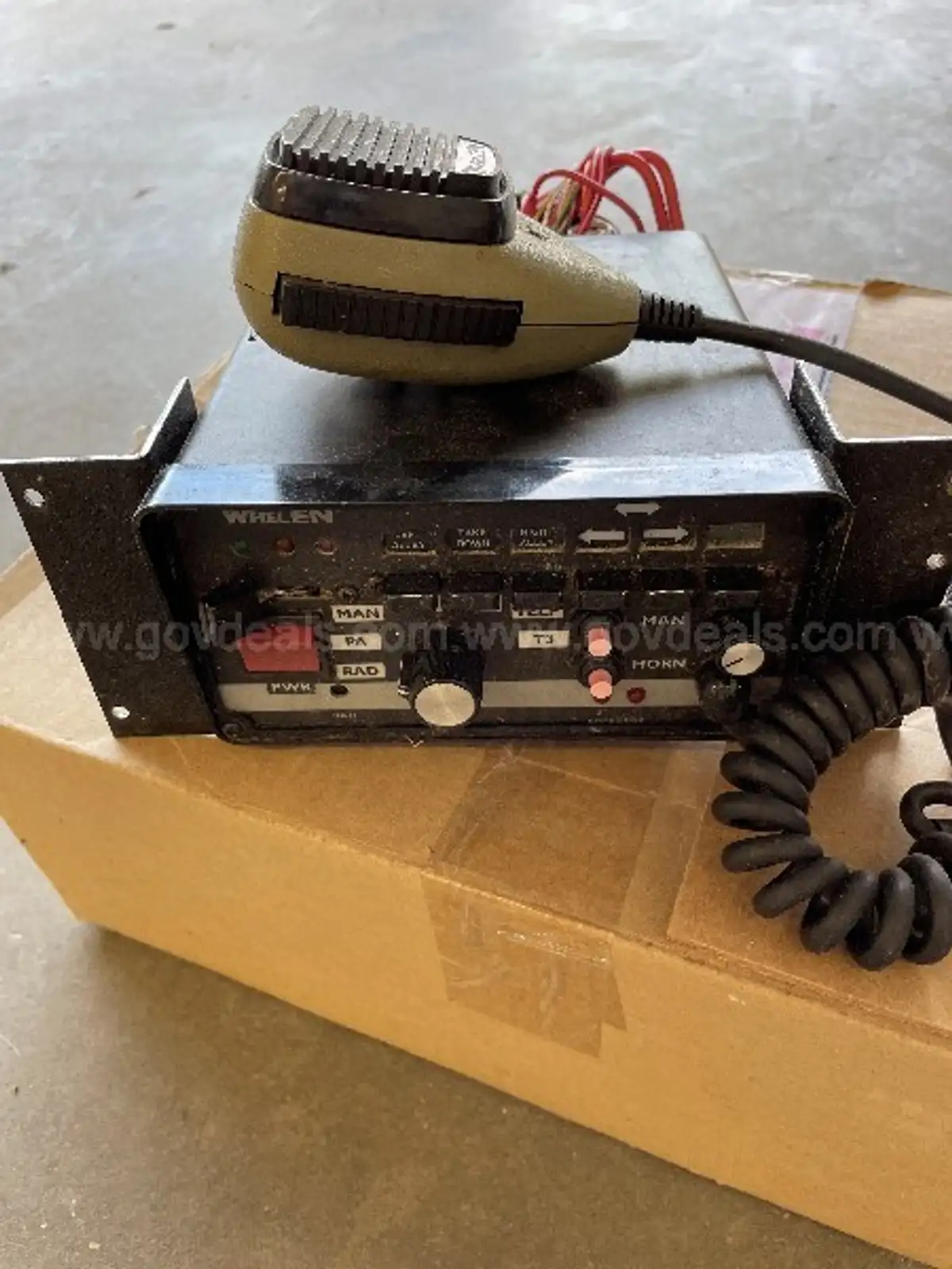 Whelen siren control box | AllSurplus