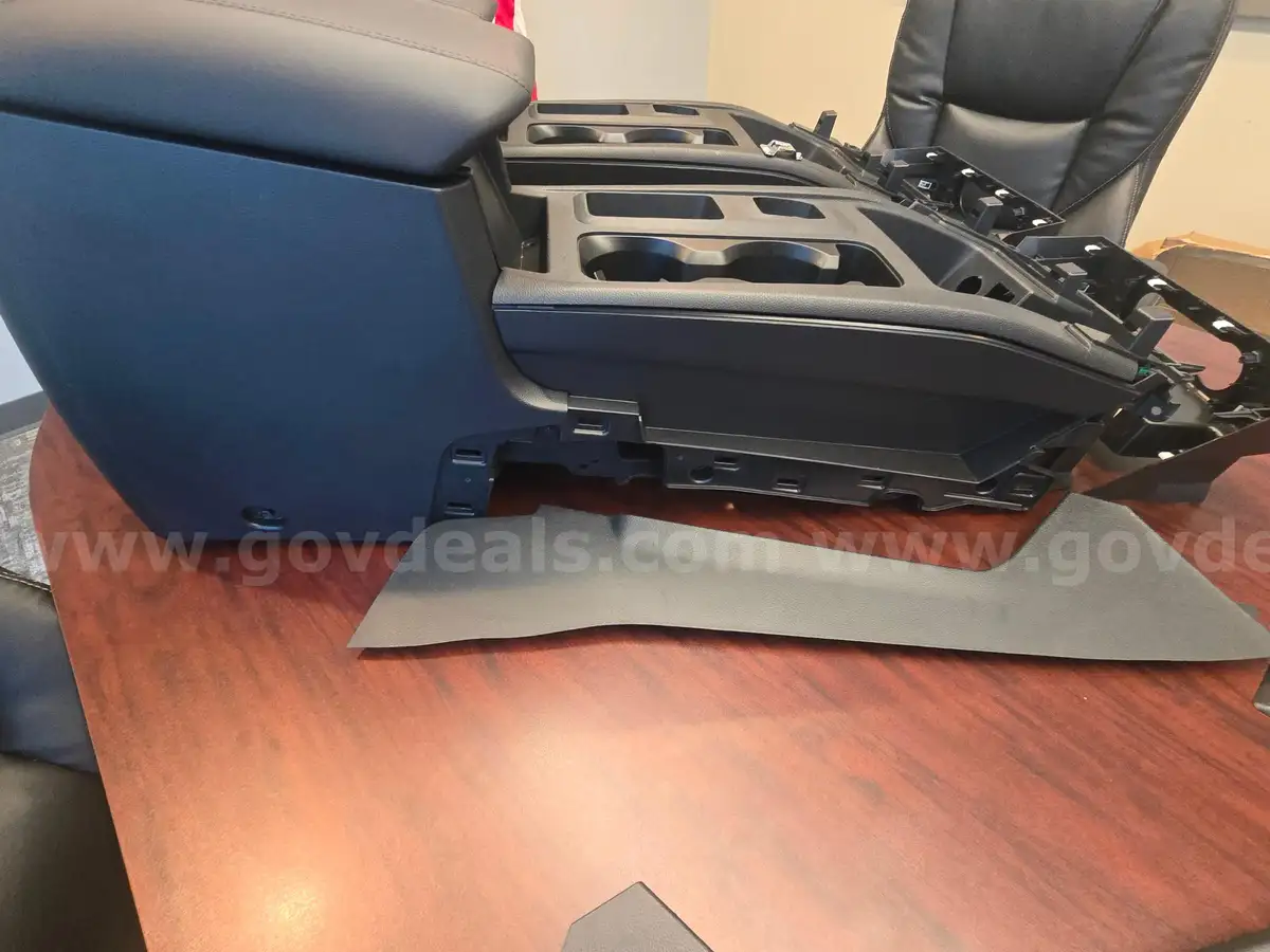 (2) Center Consoles from 2025 Ford Explorers (Police) | GovDeals