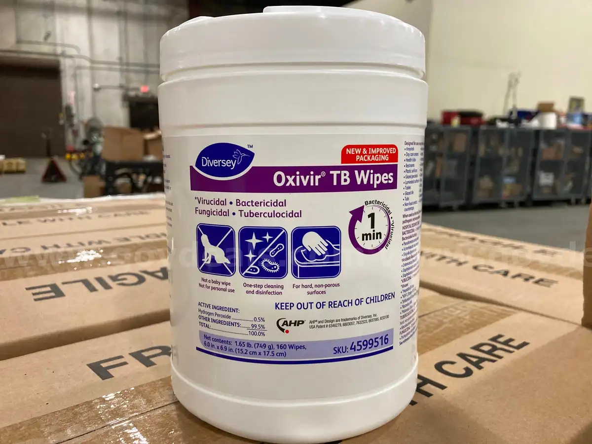 Oxivir Tb Wipes | GovDeals