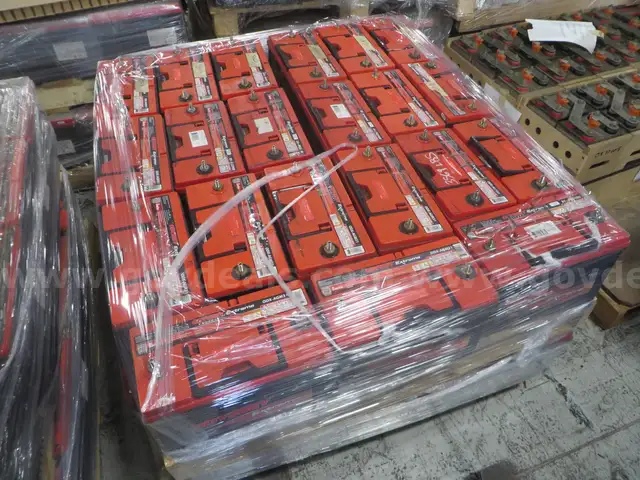 1 pallet (42 batteries) USED batteries | GovDeals