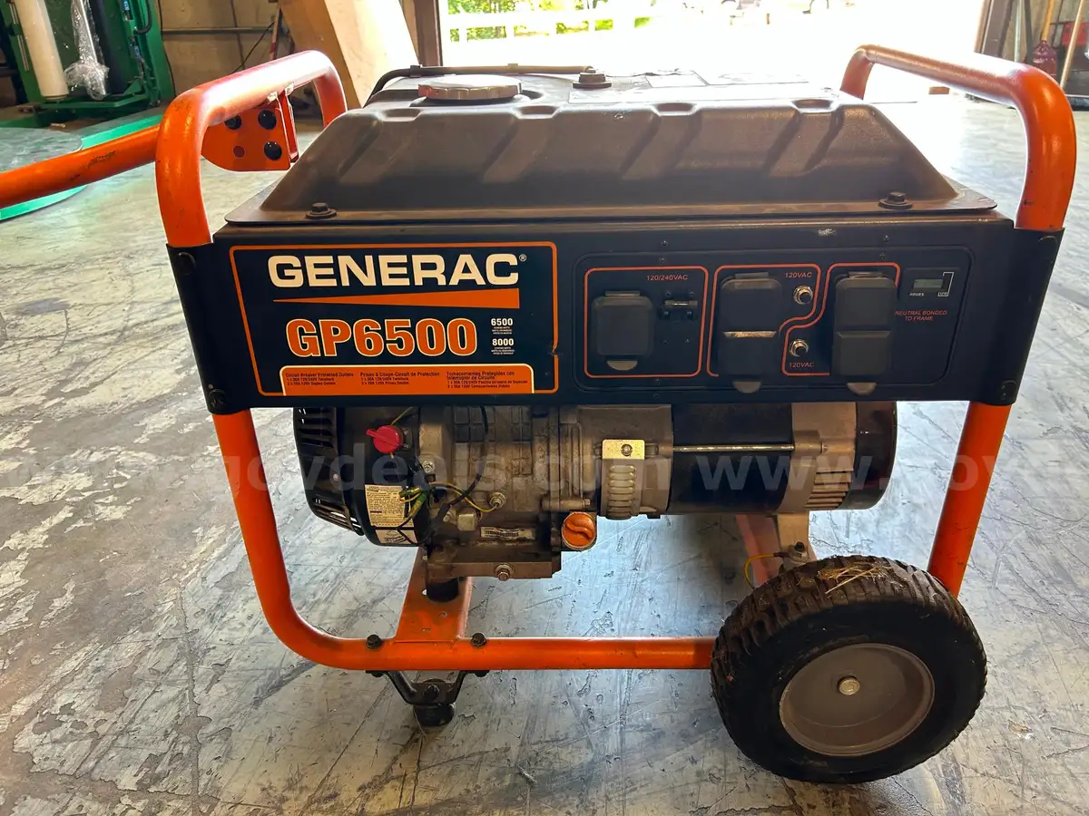 Generac GP6500 Generator | AllSurplus