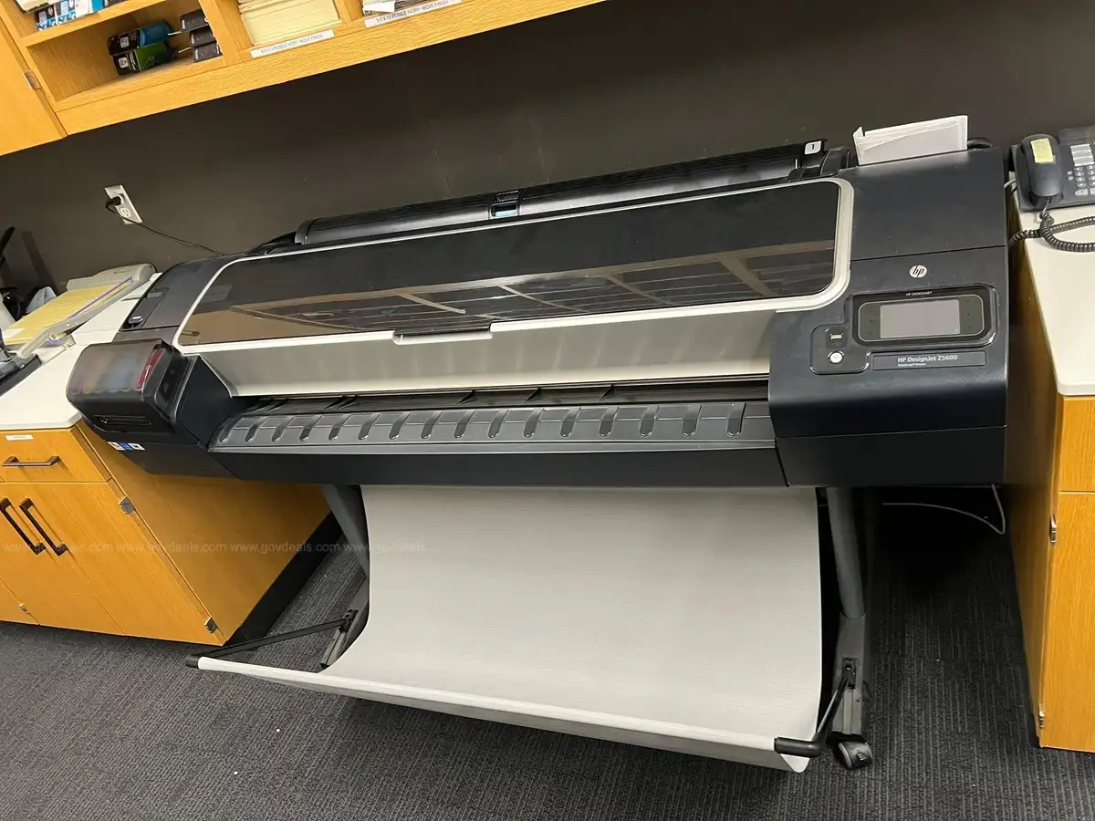 HP Design Jet Z5600 PostScript Printer | AllSurplus