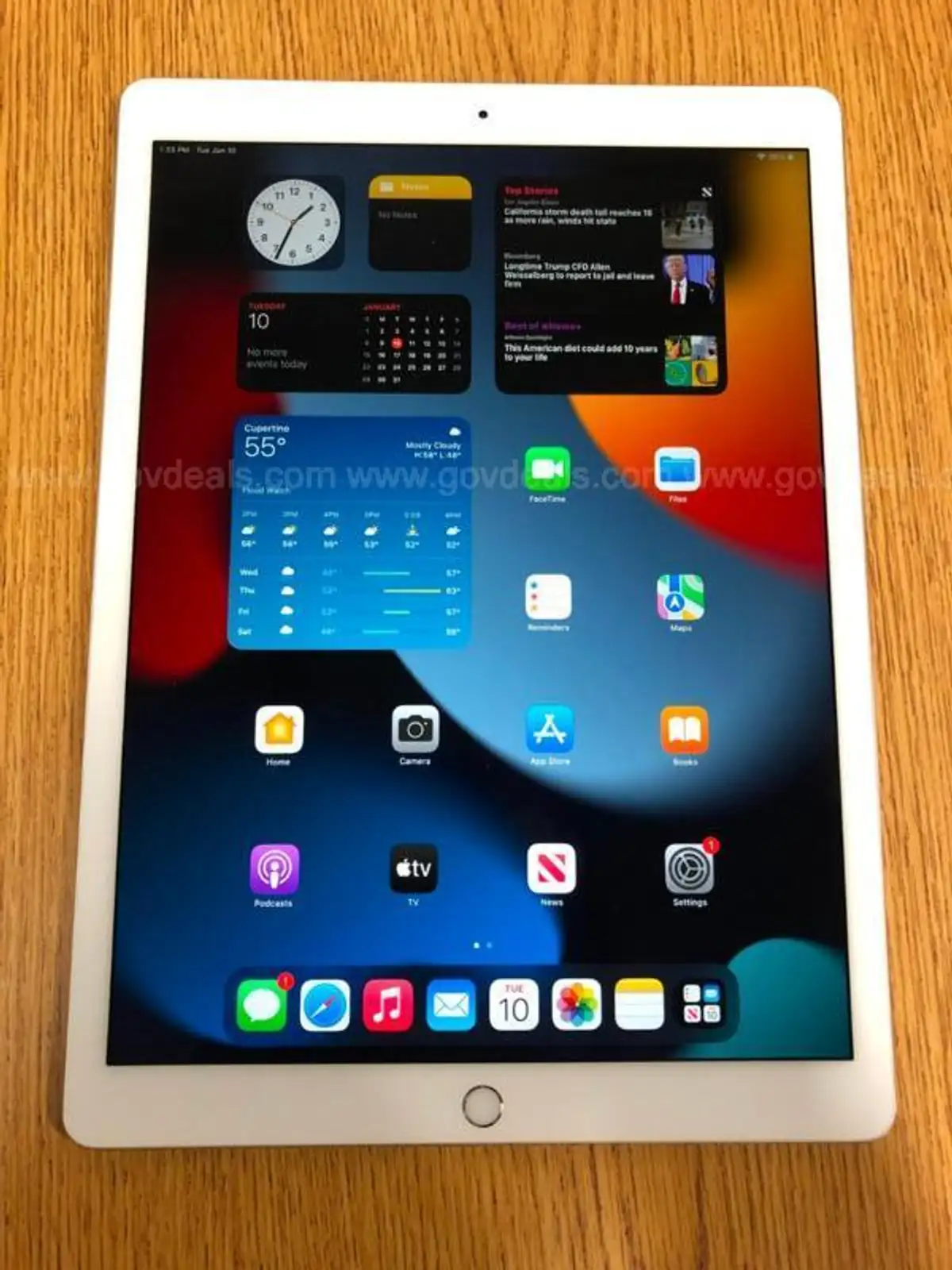 iPad Pro 2nd Generation - 12.9" 64GB (ID #5478) (D-Case) (No UPC ...