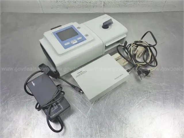 (2)-Philips Respironics OmniLab Advanced Plus CPAP Machine with System ...