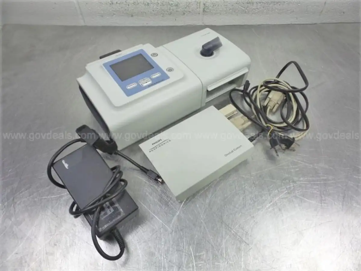 (2)-Philips Respironics OmniLab Advanced Plus CPAP Machine with System ...