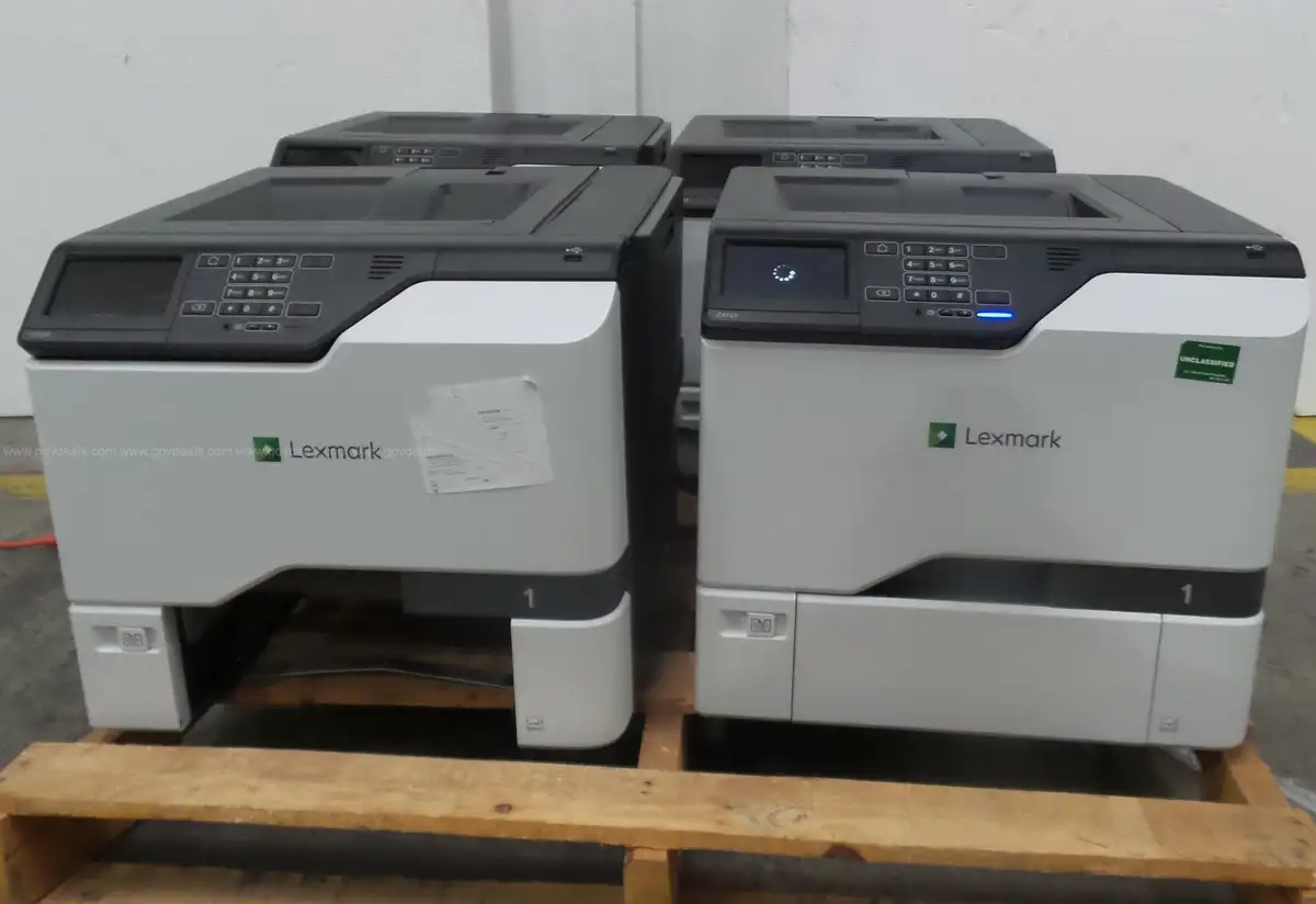 (4)-Lexmark Laser Printers CS725 | AllSurplus