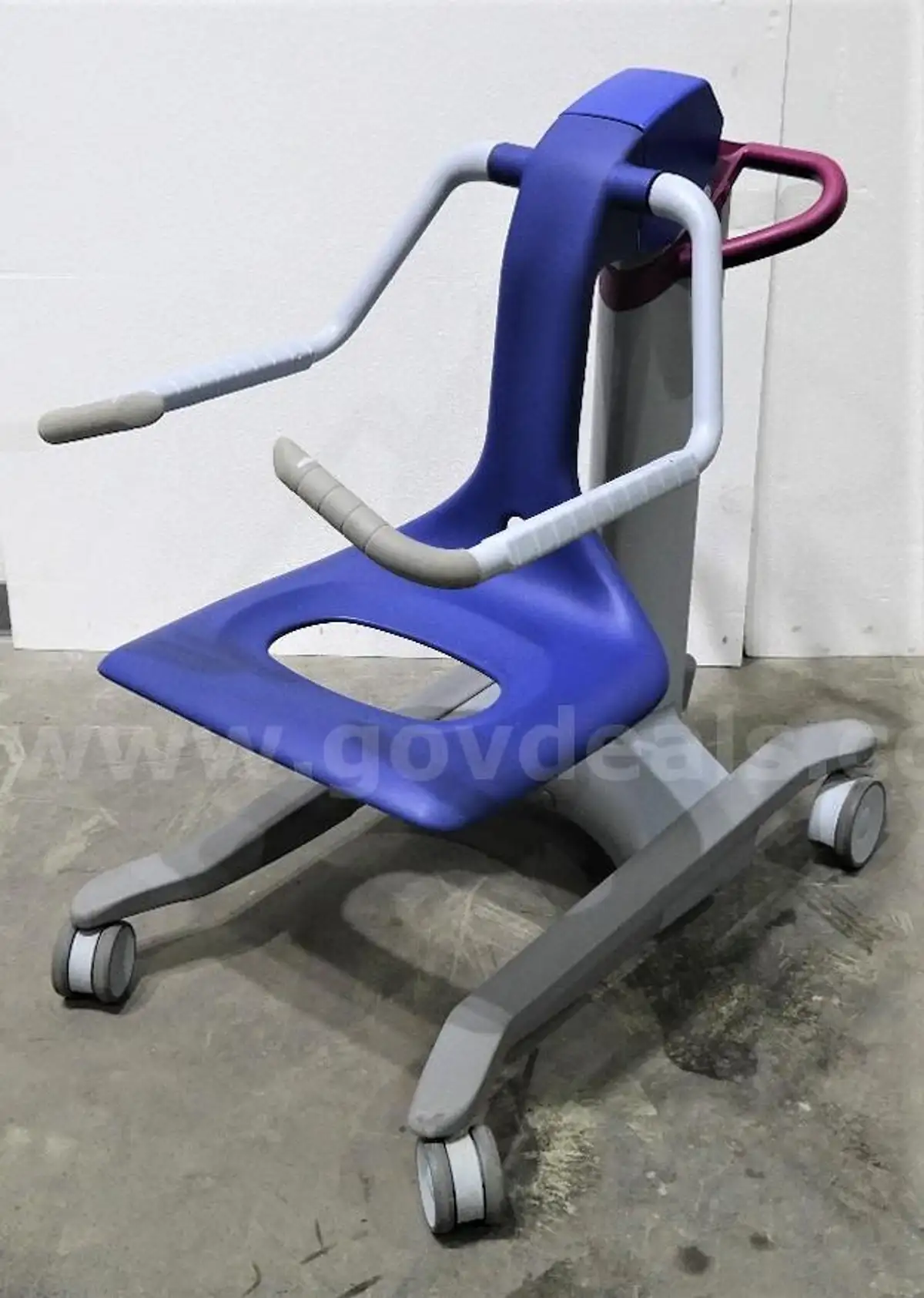 (1)-ArjoHuntleigh Alenti Bath Shower Lift Chair 400 lbs CDB81XX, 24 ...