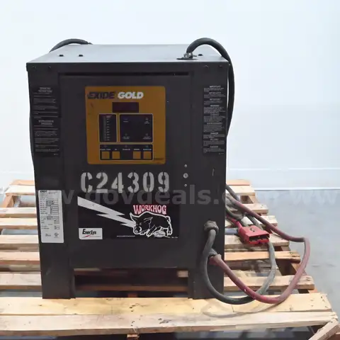 WORKHOG WG1-12-865 EXIDE GOLD INDUSTRIAL BATTERY CHARGER | AllSurplus