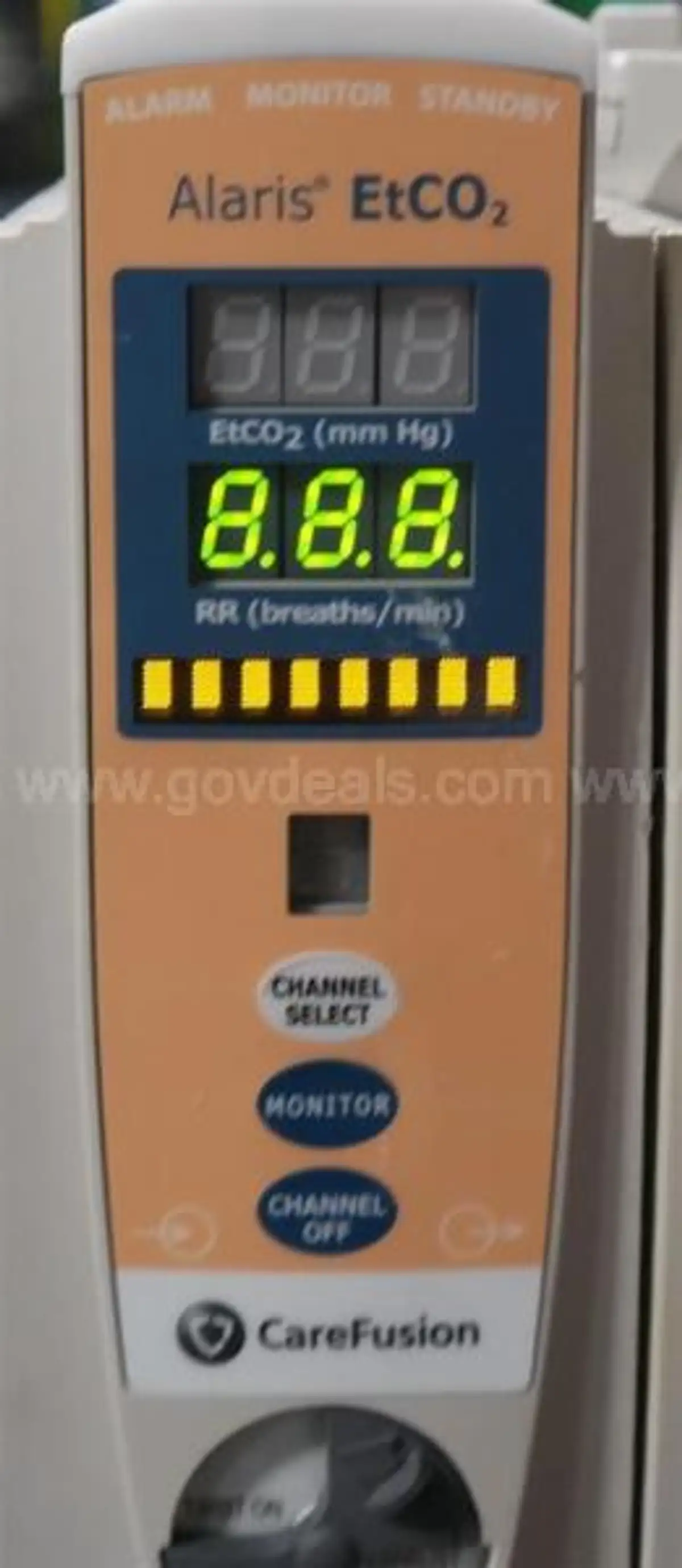 (15)-CareFusion Microstream Alaris EtCO2 Model 8300 Pump Module ...