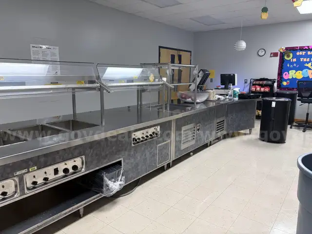 Cafeteria Serving Line | GovDeals