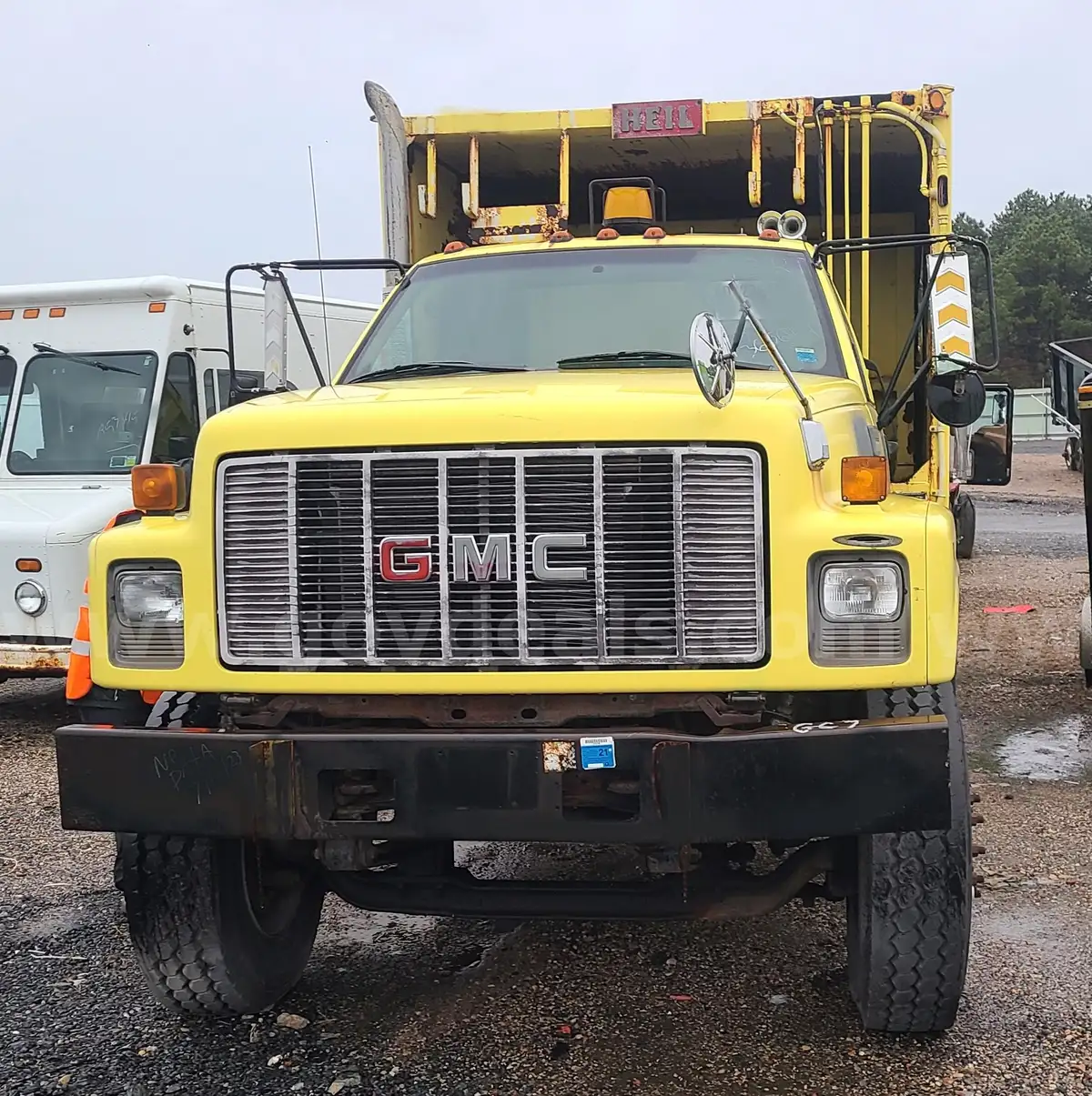 2000 GMC C7500 7.2L L6 Turbo diesel, Automatic 20-yard garbage truck ...