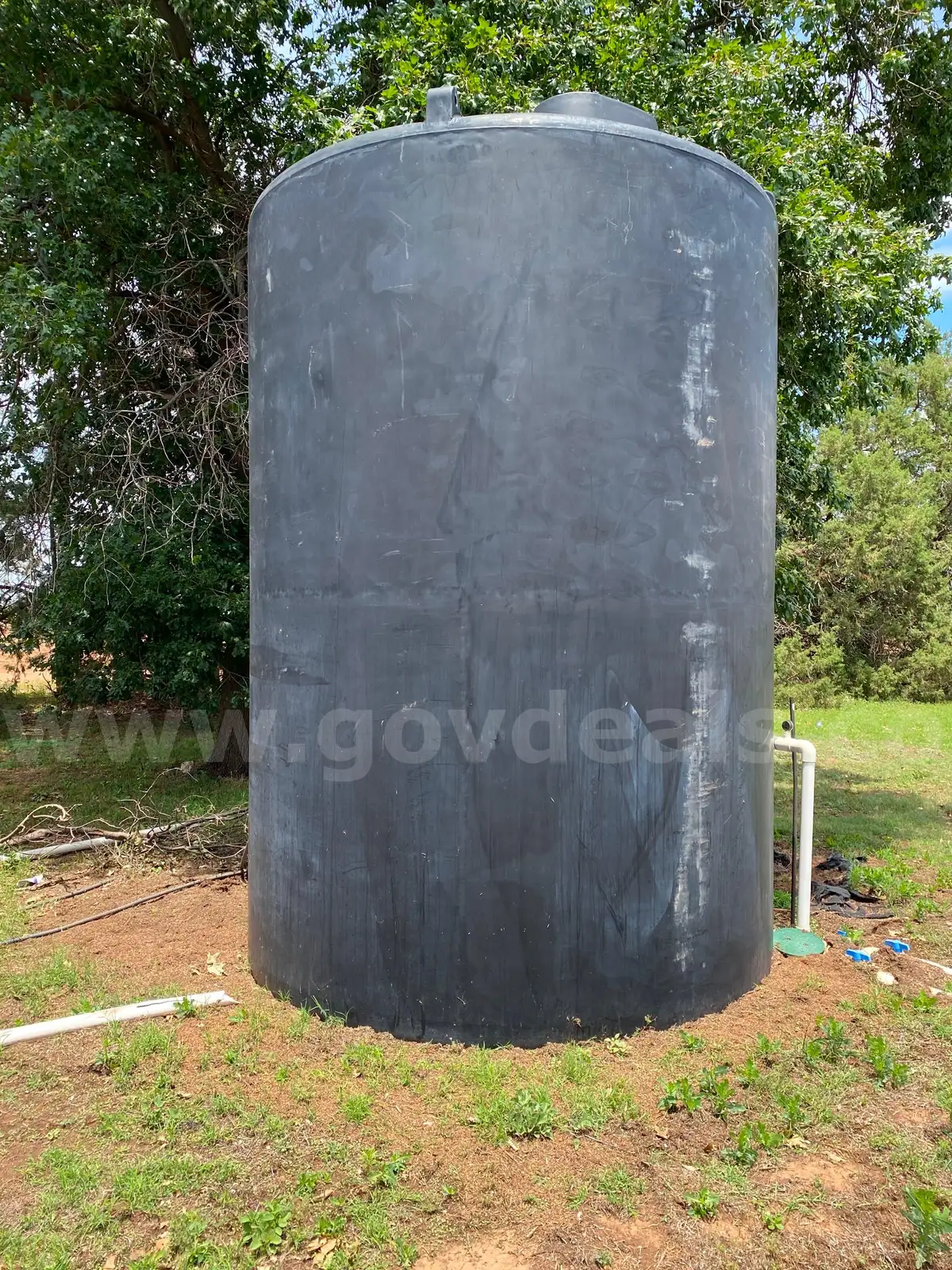5000 Gallon Water Tank | GovDeals