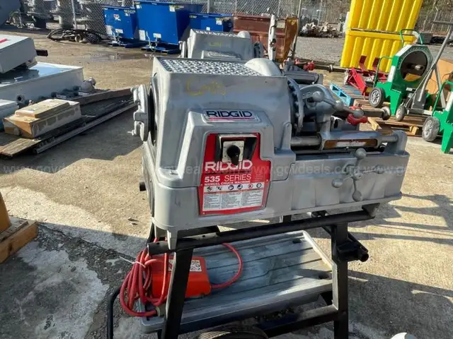 RIDGID 535 SERIES PIPE THREADER | AllSurplus