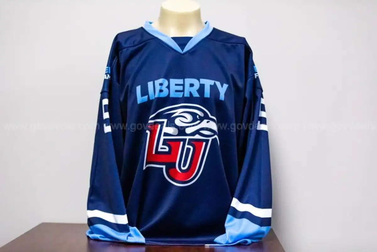 Liberty Hockey Jersey (#19, Bull) | AllSurplus