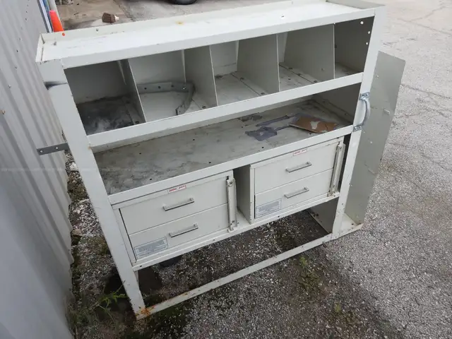 2x Weather Guard Van Shelves/Drawers | AllSurplus