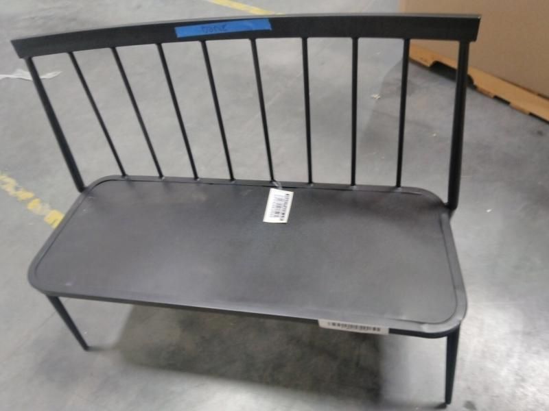 Project 62 windsor metal stack patio bench black store